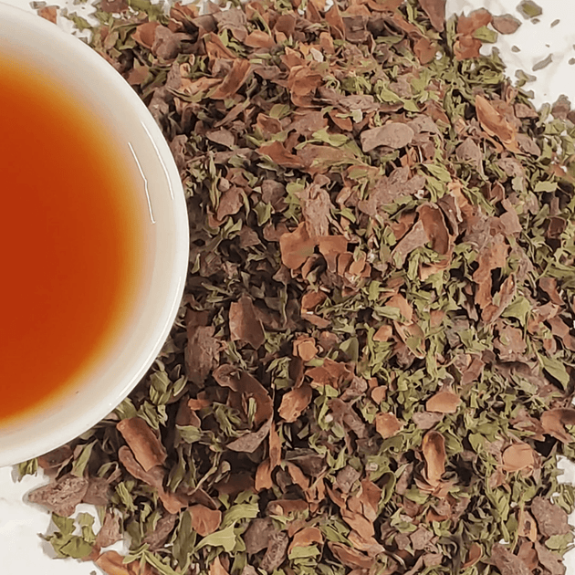 Cacao Mint Tea | Cocoa Husk Mint Tea | Chocolate Mint tea – Asami Tea Shop