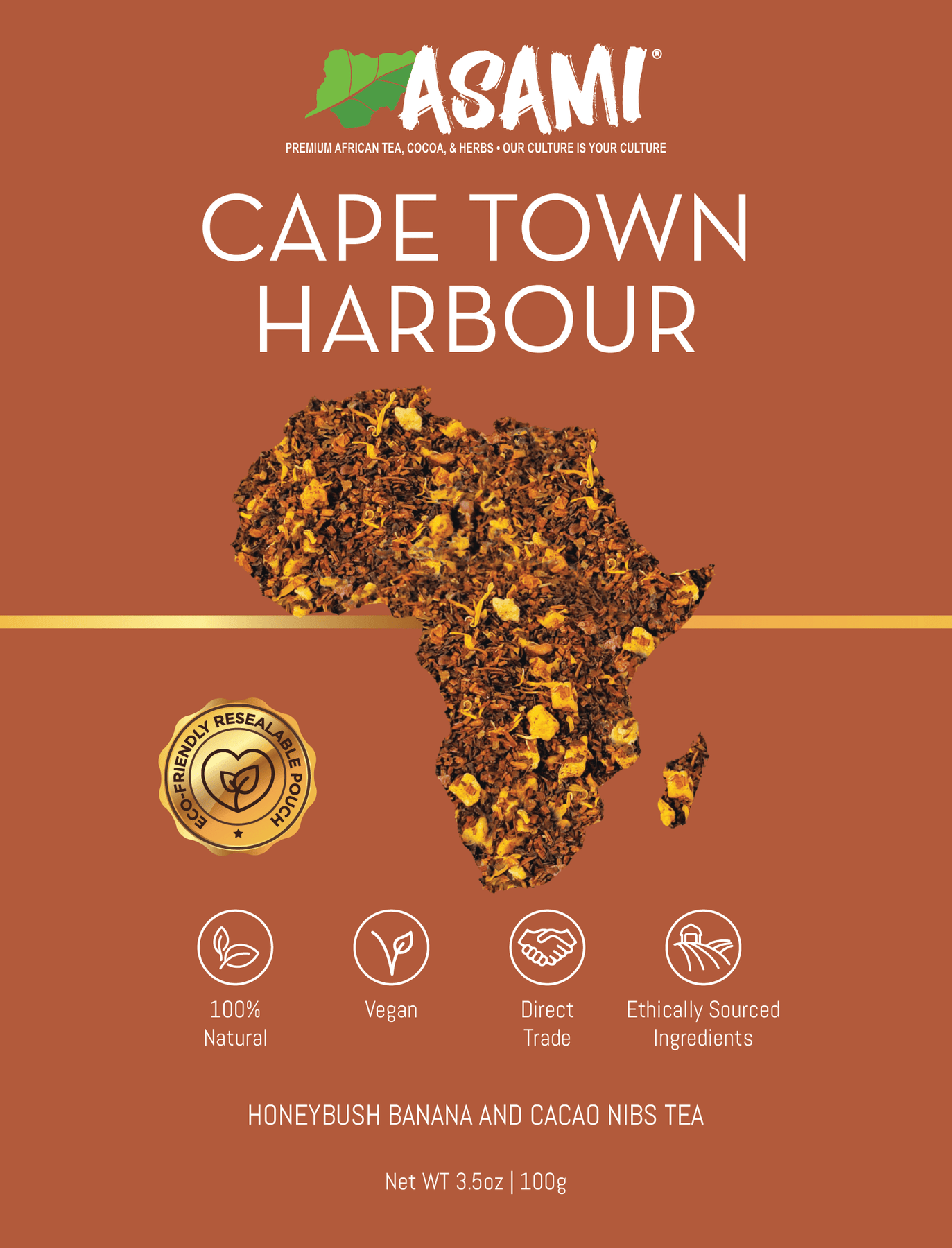 Banana Chocolate Tea | Cape Town Harbour – Asami Tea Shop